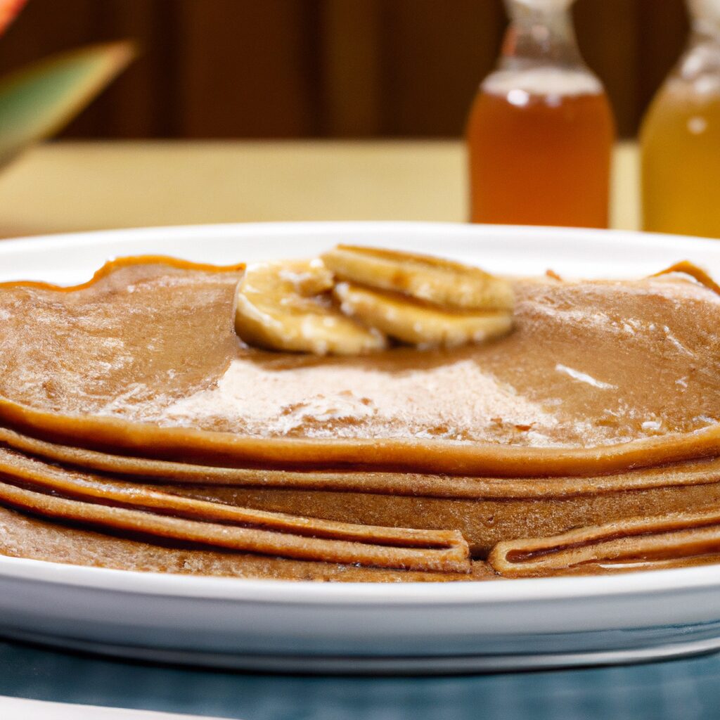 Receita de Panqueca Doce de 4 Ingredientes